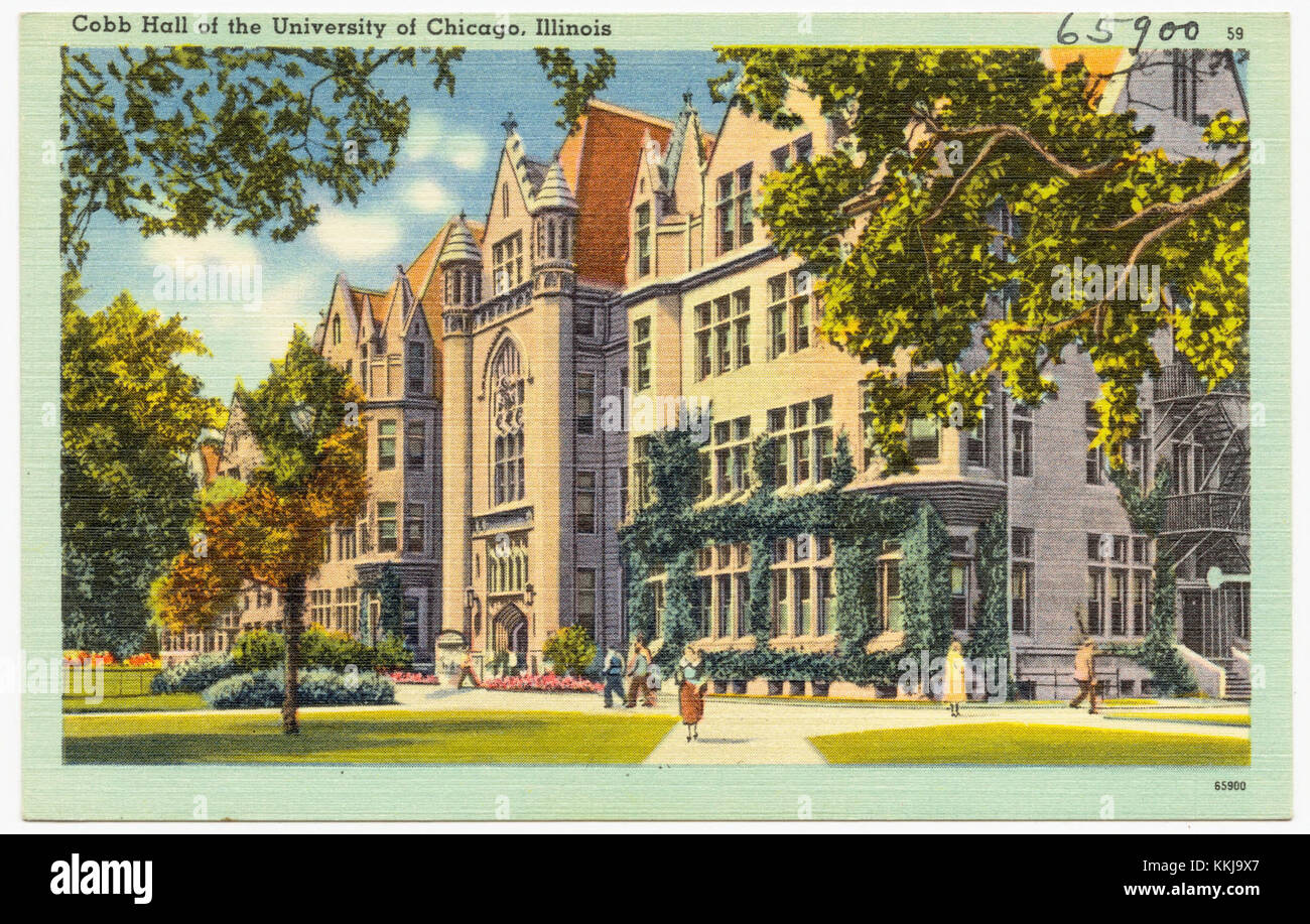 Cobb Hall is a prominent building at the University of Chicago, known ...