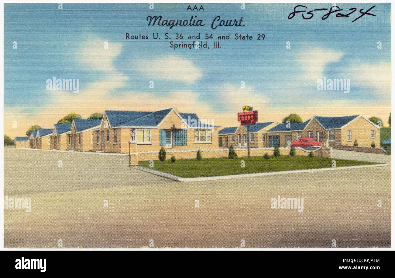 Magnolia Court is a notable intersection in Springfield, Illinois ...