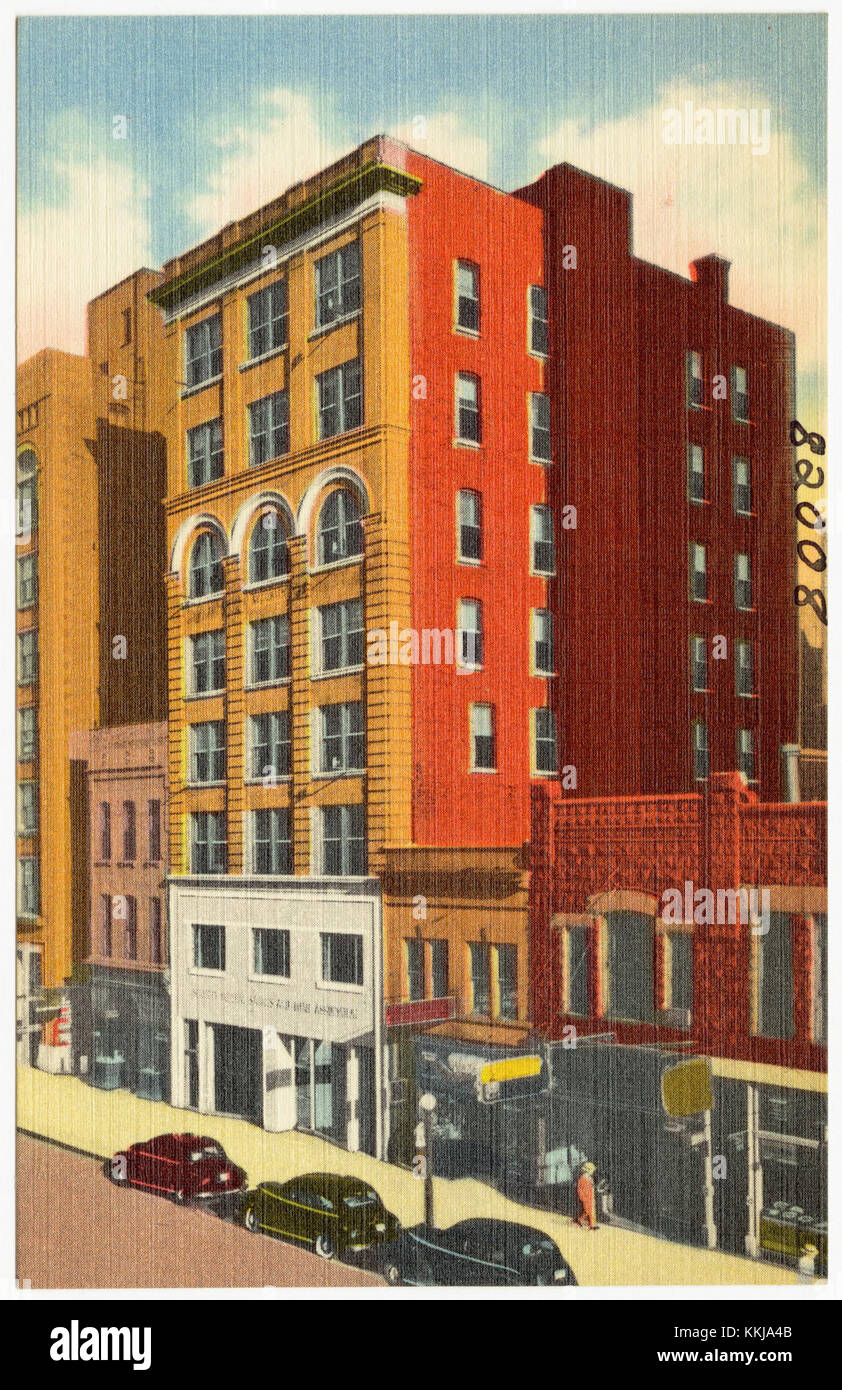 A historical photograph of the Security Building located at 518 East ...