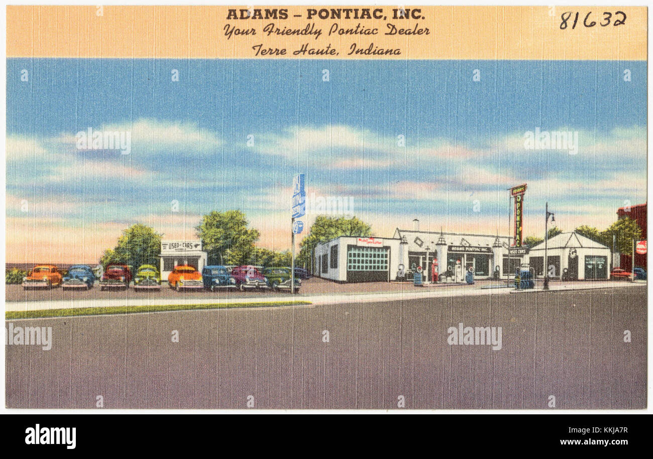 Adams - Pontiac Inc. is a car dealership in Terre Haute, Indiana, known ...