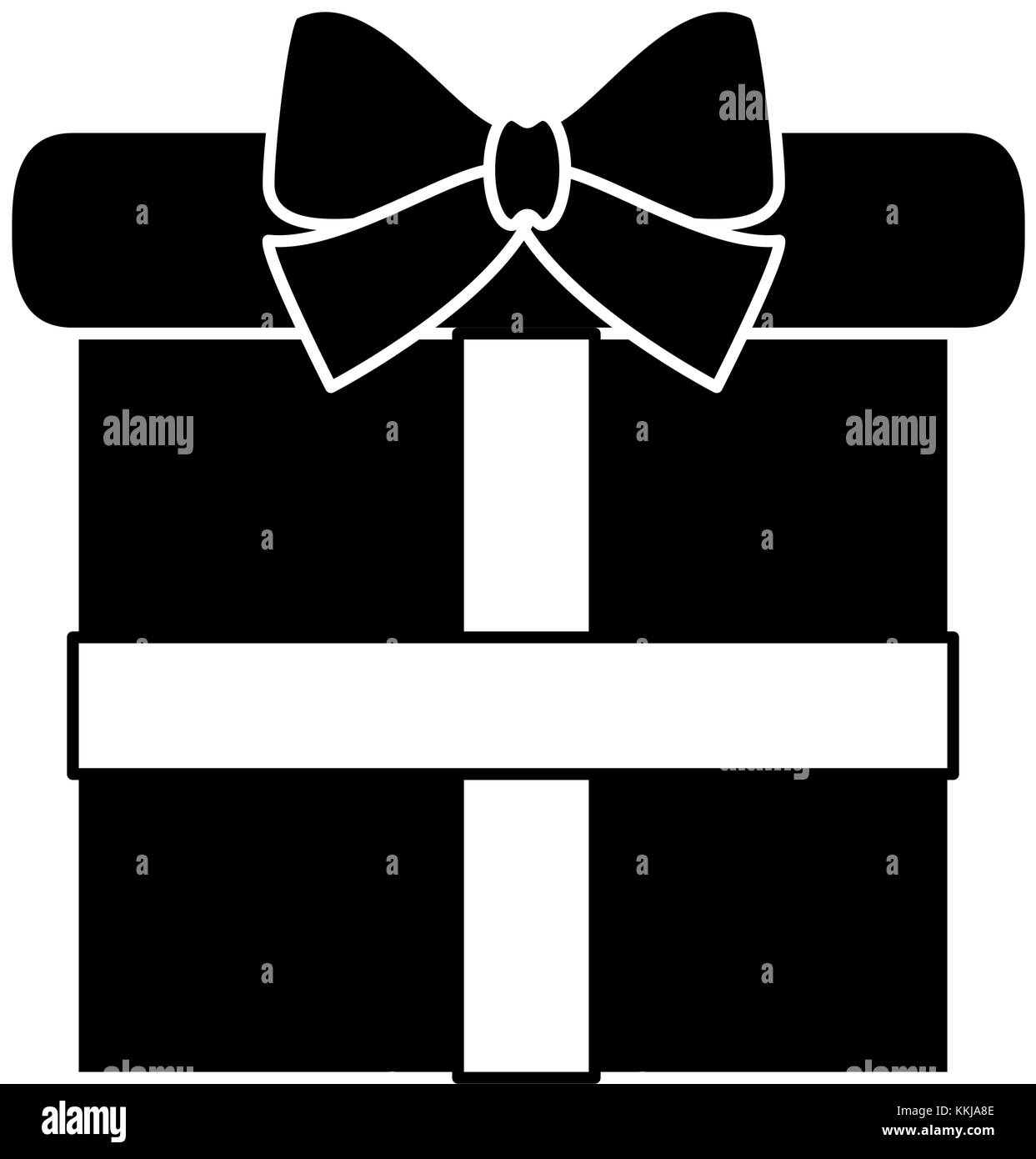 gift box present icon Stock Vector Image & Art - Alamy