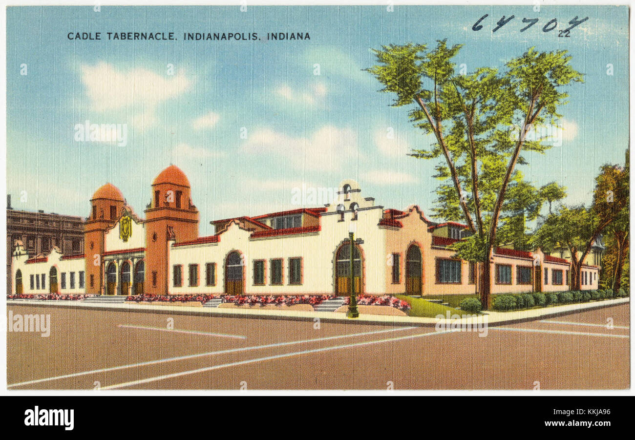 The Cadle Tabernacle, located in Indianapolis, Indiana, is a historic ...