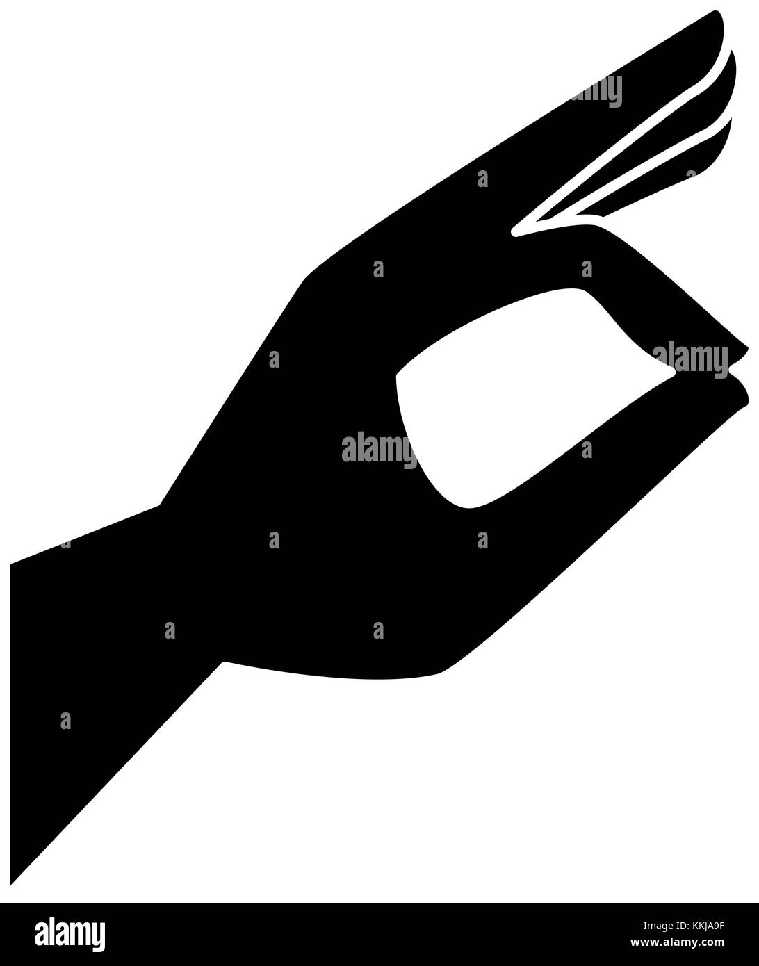 Fingers catching Cut Out Stock Images & Pictures - Alamy