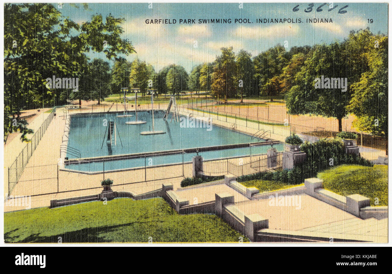 Garfield Park Swimming Pool, Indianapolis, Indiana (63616 Stock Photo ...