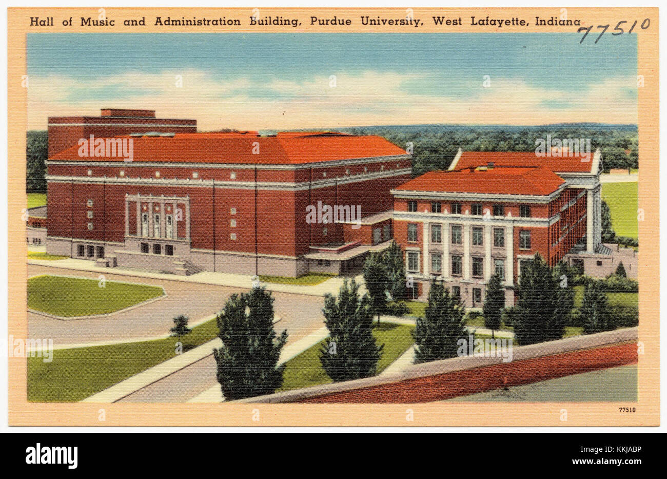 Purdue university university hall hi-res stock photography and images ...