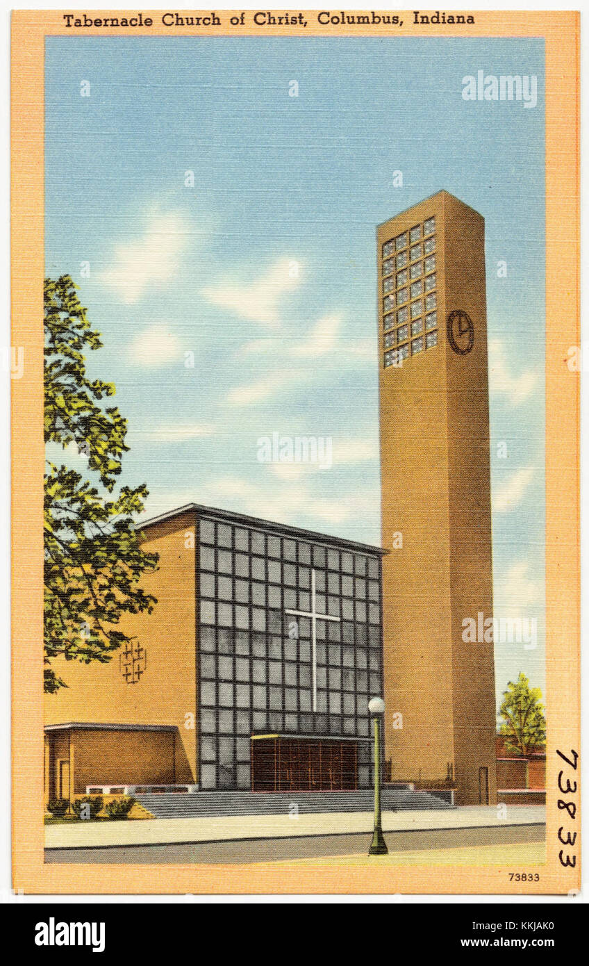 Columbus indiana churches hi-res stock photography and images - Alamy