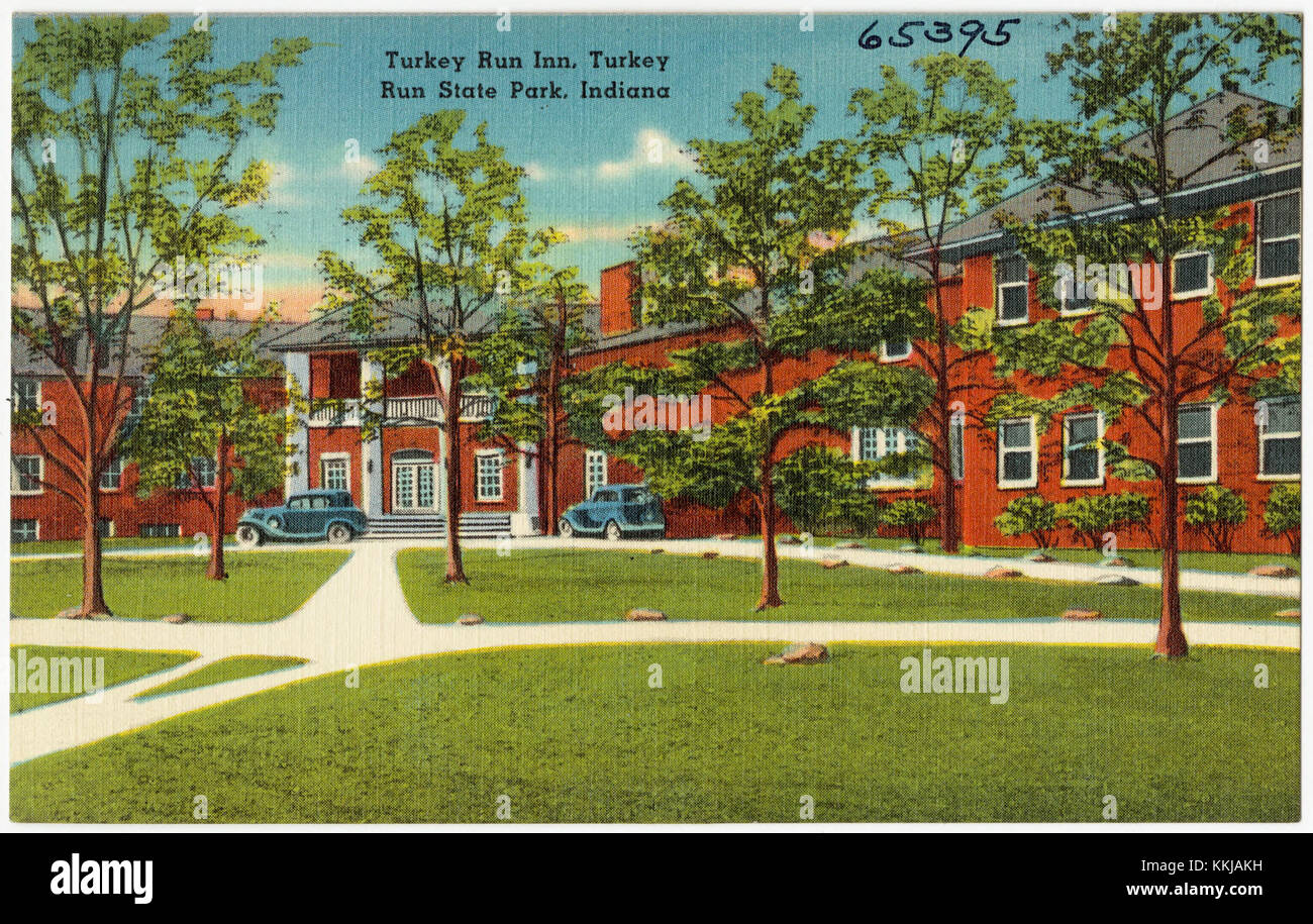 The Turkey Run Inn is located within Turkey Run State Park in Indiana ...