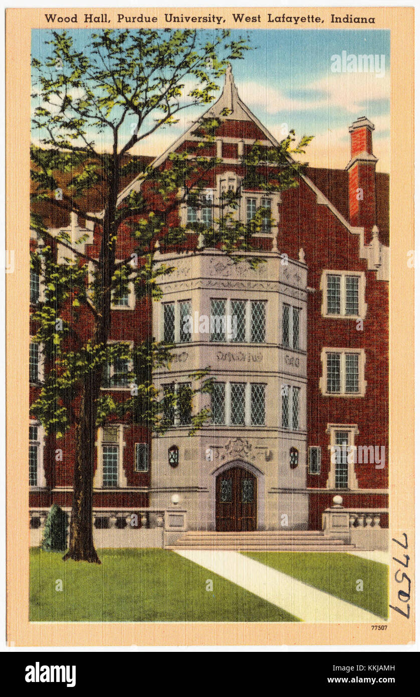 Purdue university university hall hi-res stock photography and images ...