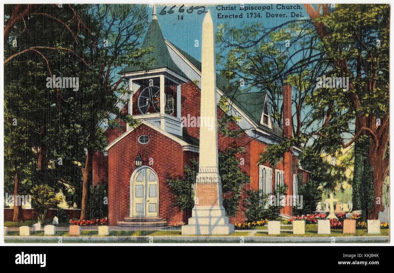 Christ Episcopal Church in Dover, Delaware, was established in 1734 ...