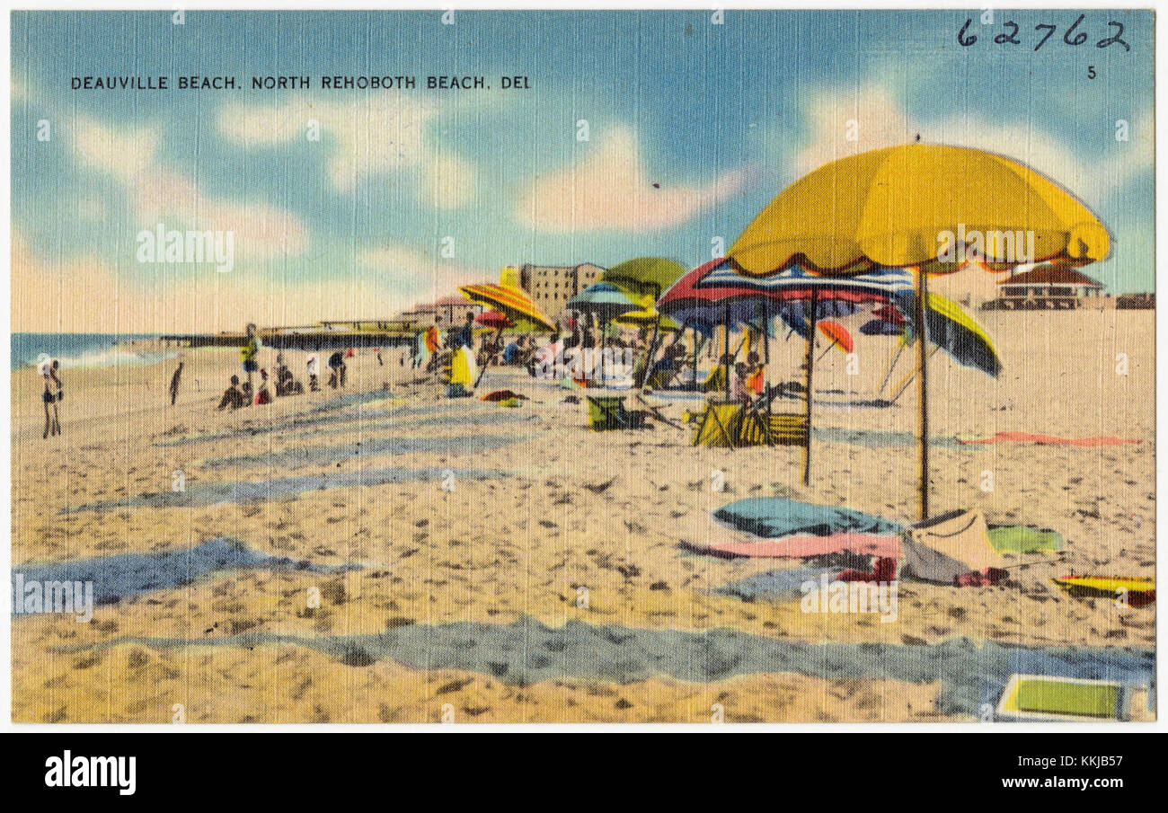 This image captures Deauville Beach located near the north end of ...