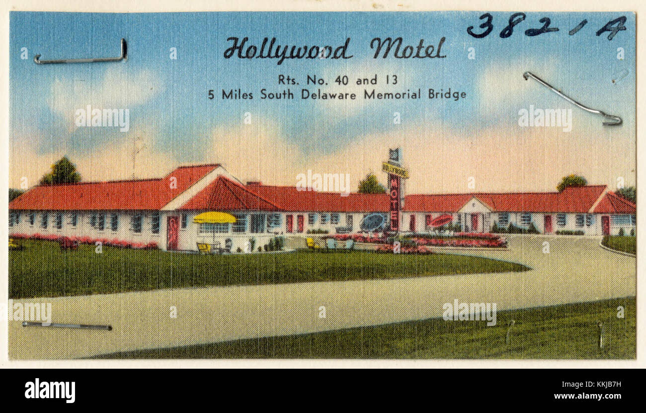 The Hollywood Motel, located 5 miles south of the Delaware Memorial ...