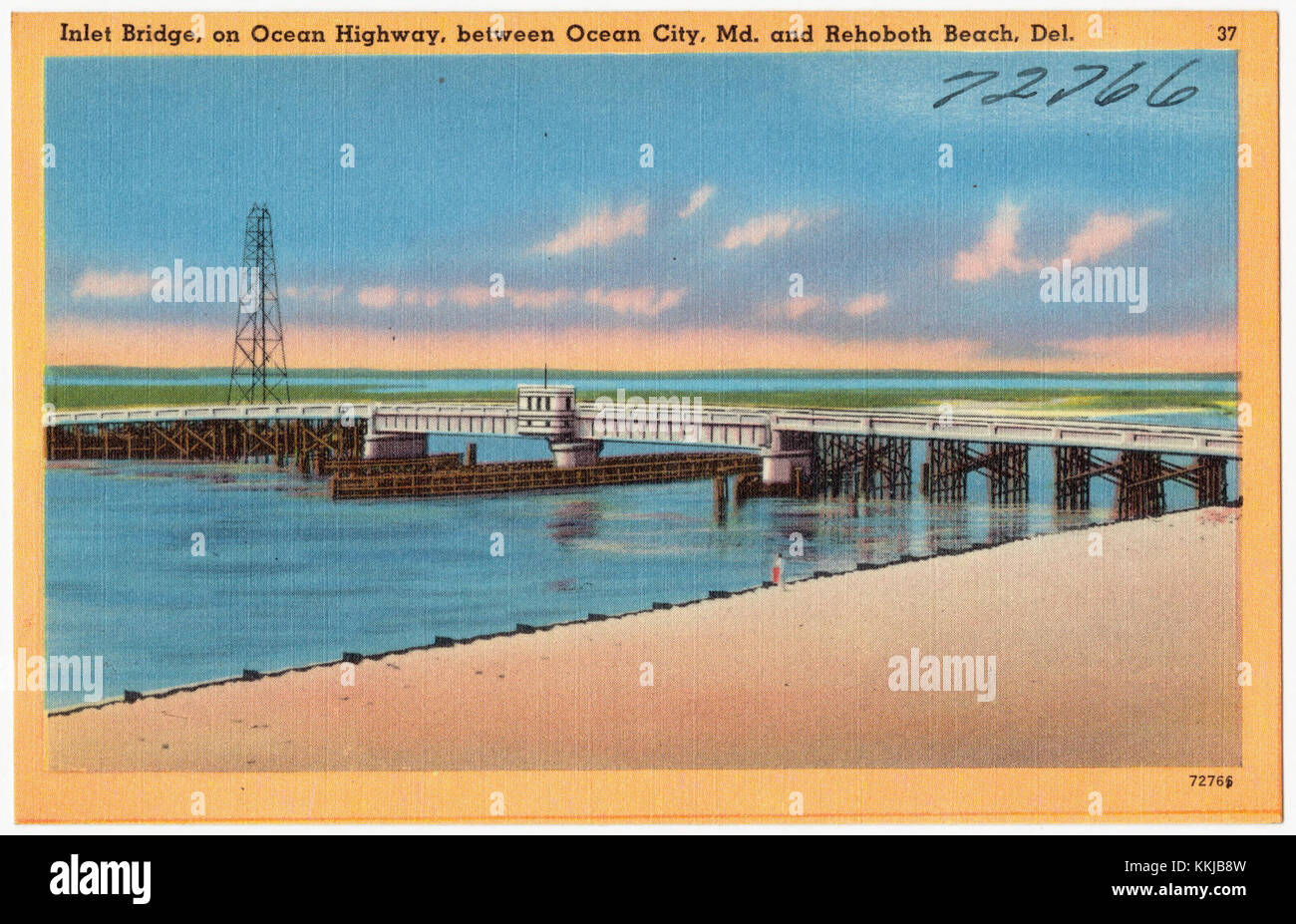 Inlet Bridge is located on the Ocean Highway, connecting Ocean City ...