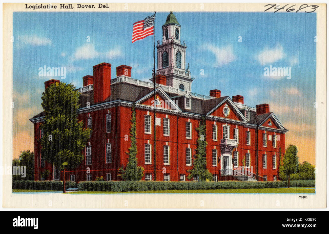 Legislative Hall in Dover, Delaware, is the seat of the state's General ...