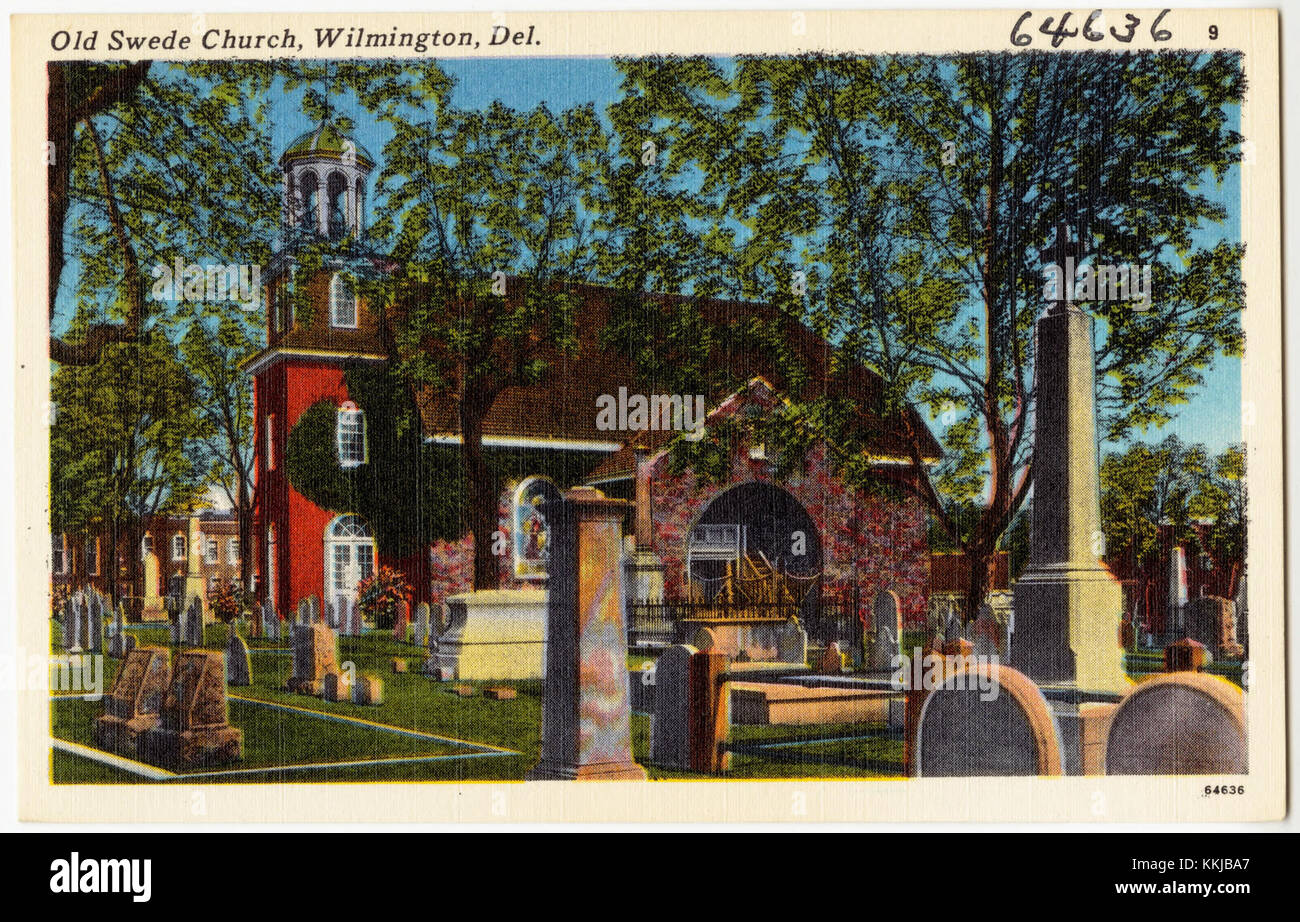 The Old Swedes' Church in Wilmington, Delaware, is one of the oldest ...