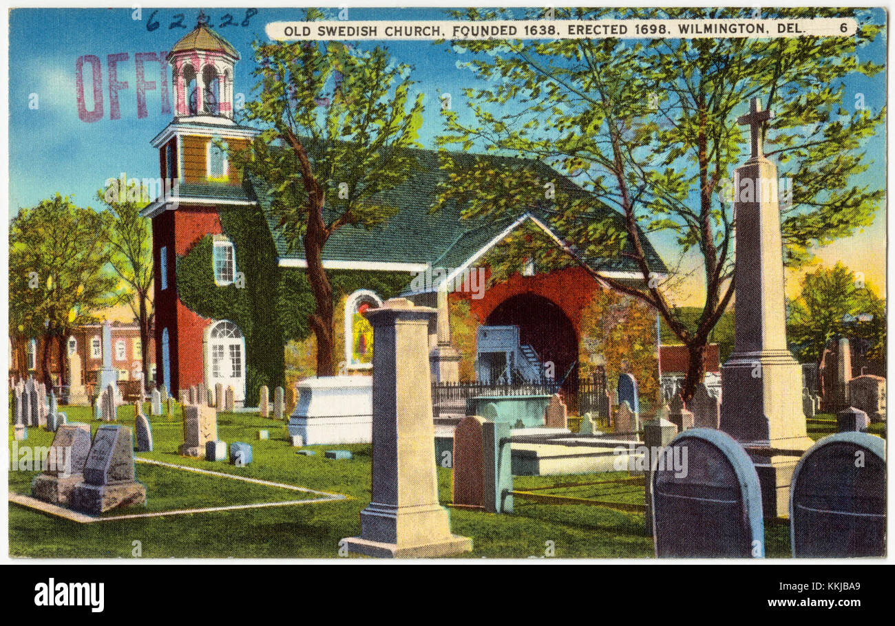 This historic Swedish church in Wilmington, Delaware, was founded in ...