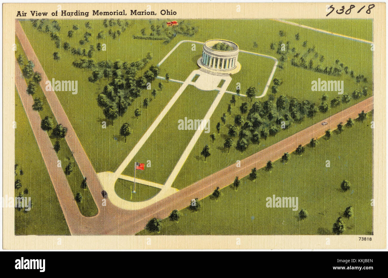 The Harding Memorial in Marion, Ohio, is a mausoleum dedicated to ...