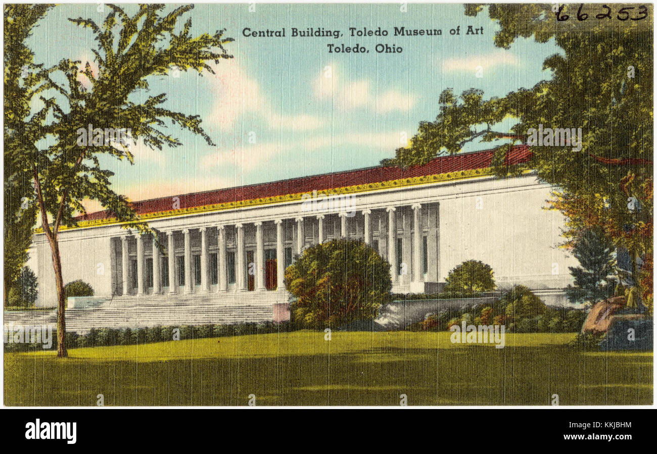 Central building, Toledo Museum of Art, Toledo, Ohio (66253 Stock Photo ...