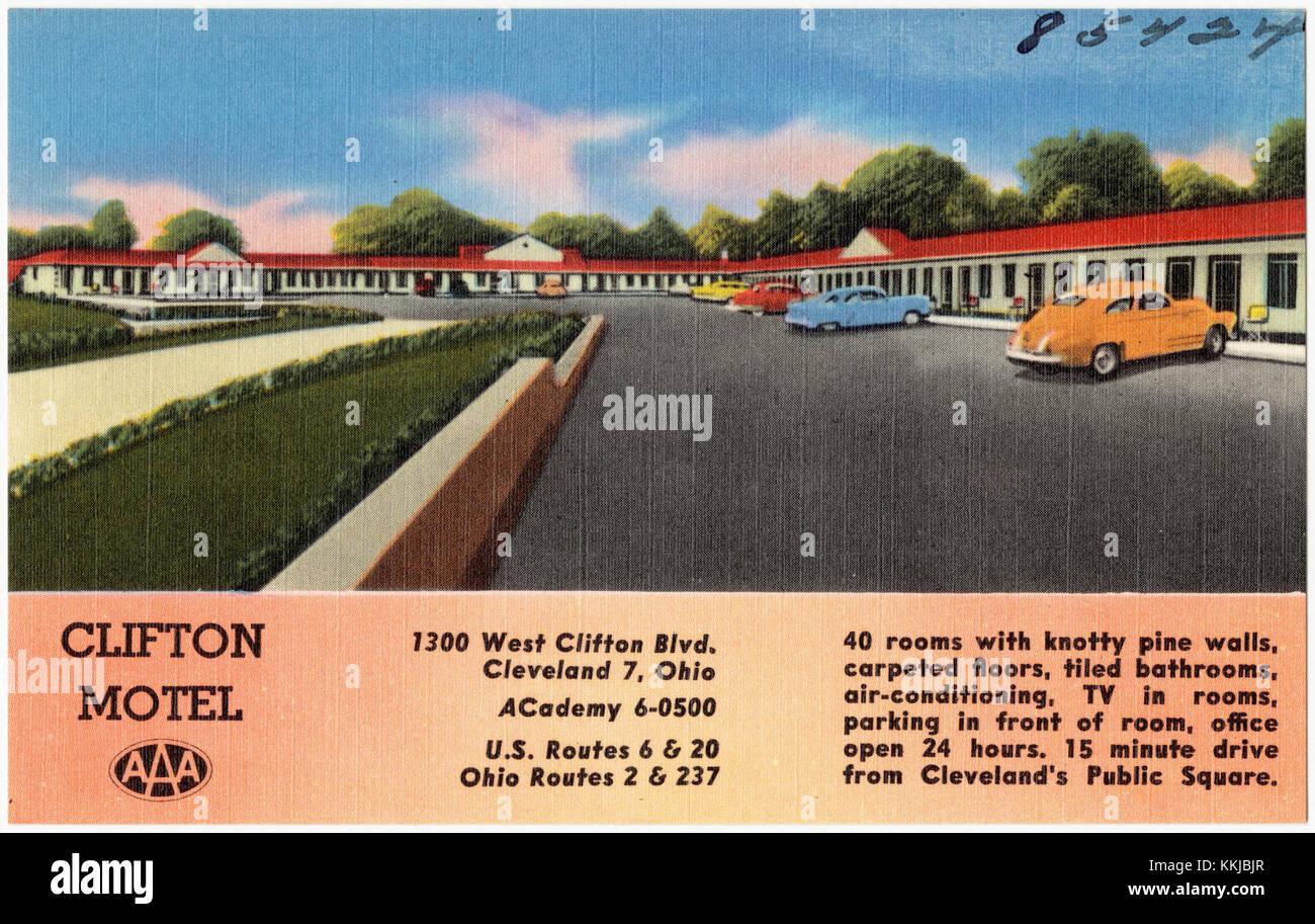 The *Clifton Motel*, located in the United States, is a historic ...