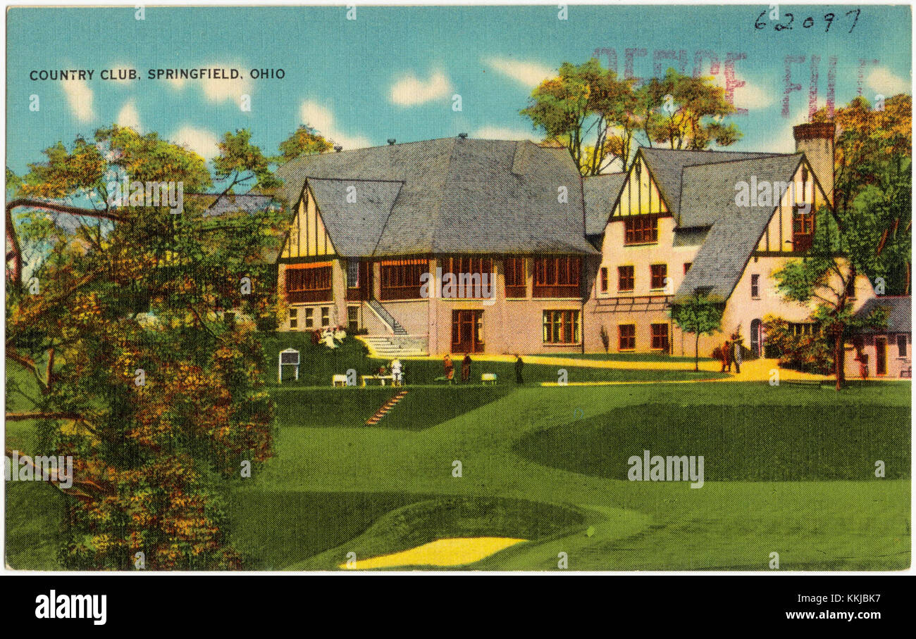 Country club, Springfield, Ohio (62097 Stock Photo - Alamy