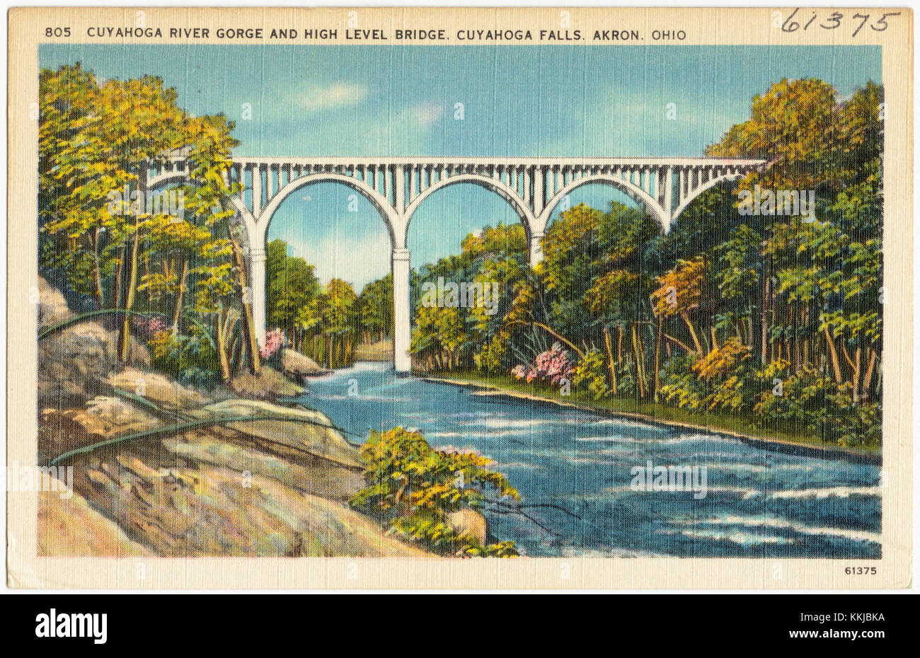 The Cuyahoga River Gorge, along with the High Level Bridge, offers a ...