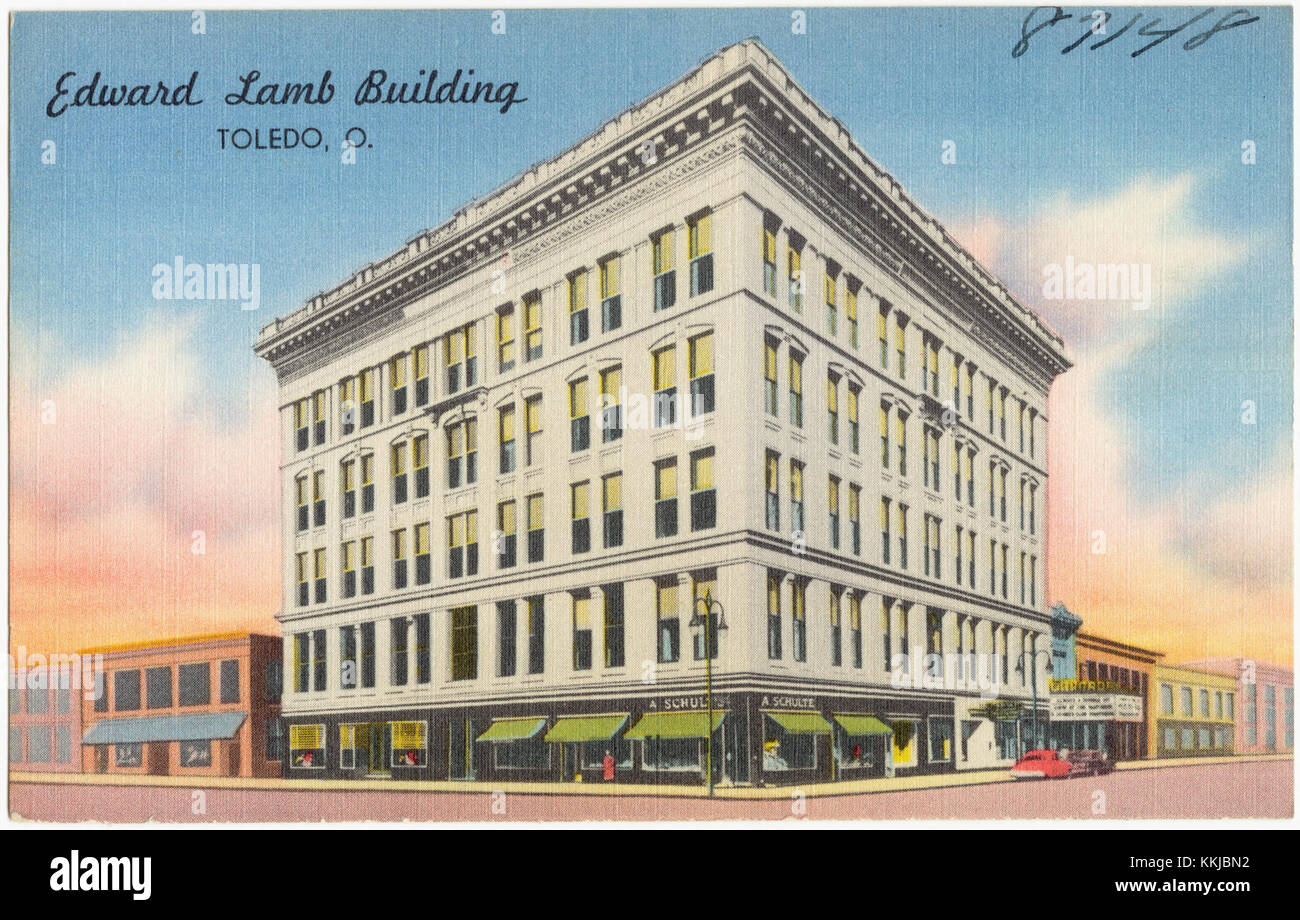 Edward Lamb Building, Toledo, O (87148 Stock Photo - Alamy