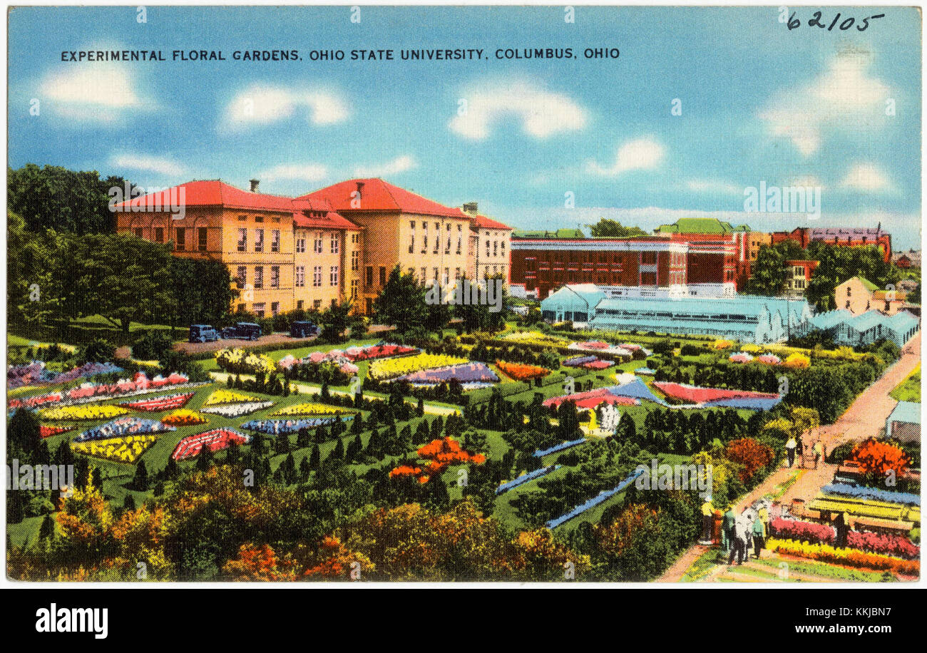 The Experimental Floral Gardens at Ohio State University in Columbus ...
