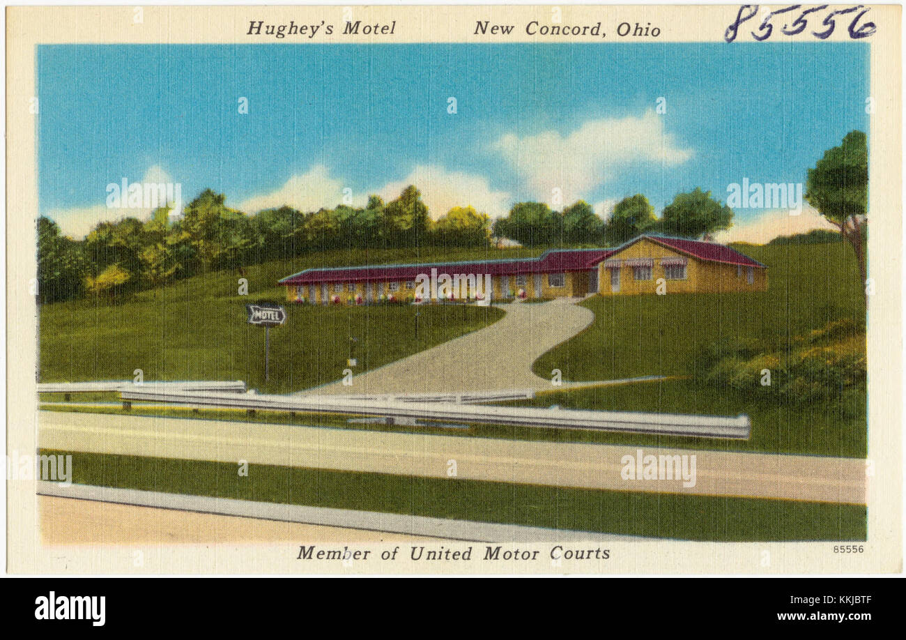 1950s motor court motel hi-res stock photography and images - Alamy