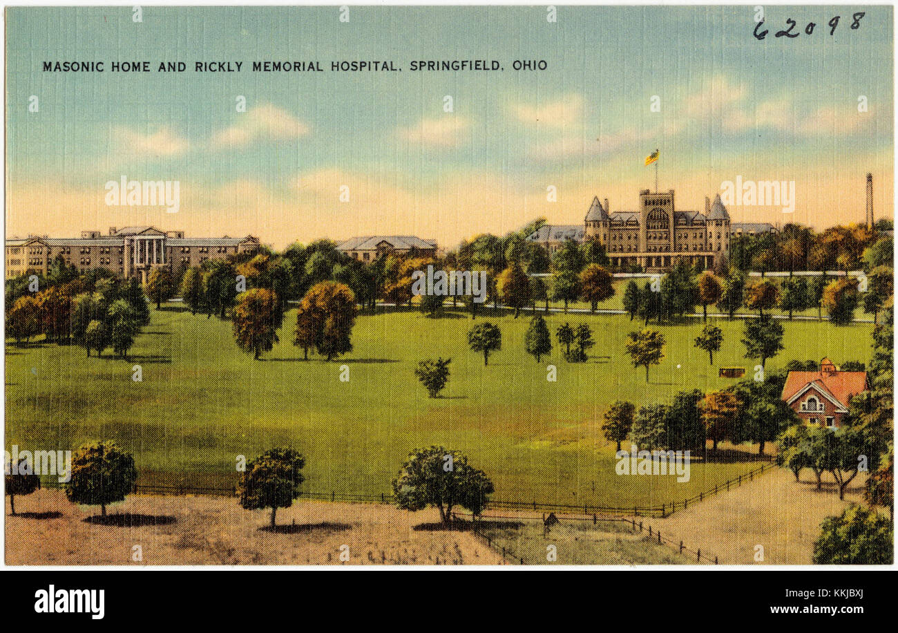 Masonic home springfield hi-res stock photography and images - Alamy