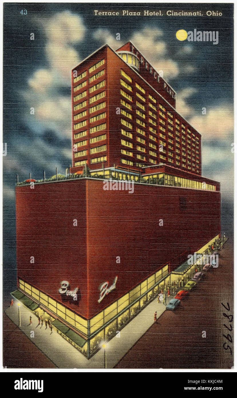 The Terrace Plaza Hotel, located in Cincinnati, Ohio, is an iconic ...