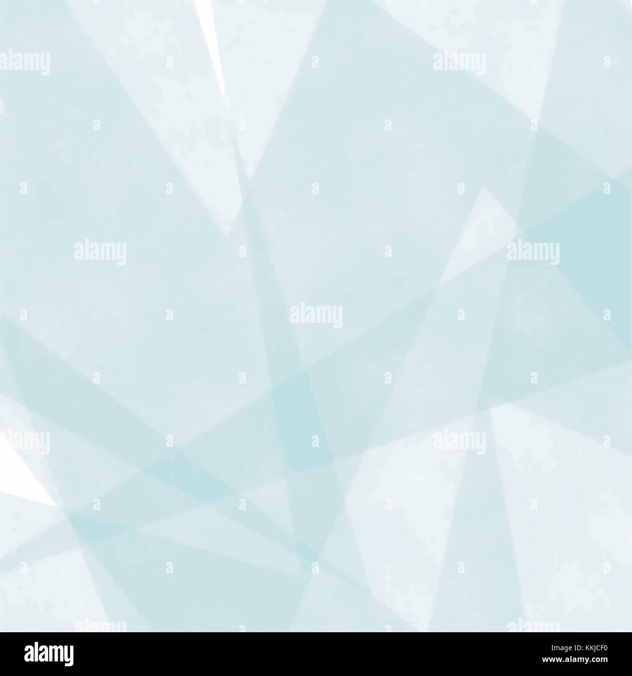 light aqua blue watercolor triangle pattern with overlapping areas ...