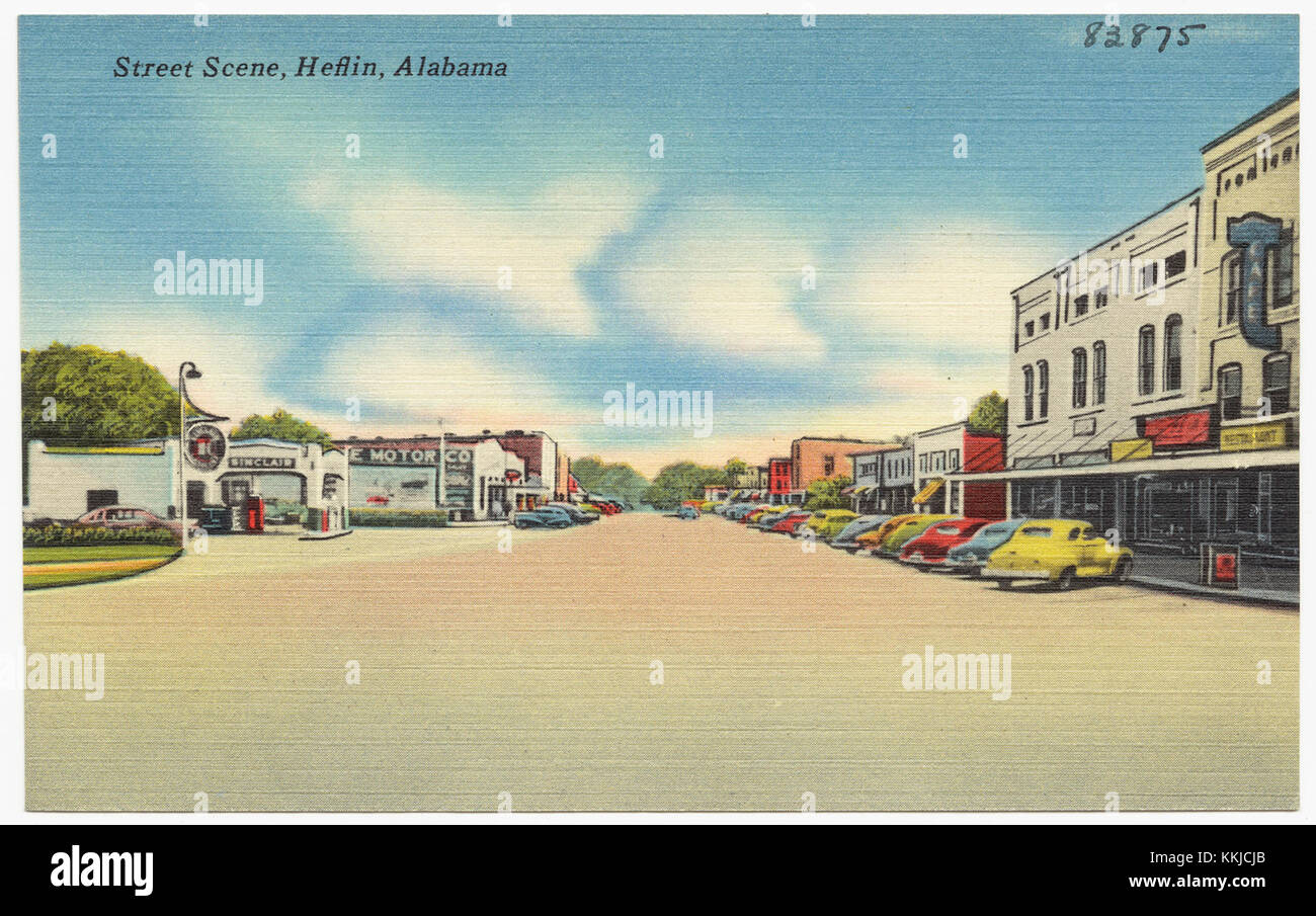 Street scene, Heflin, Alabama (7187235819 Stock Photo - Alamy