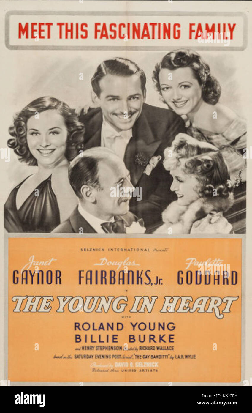 The poster for *Young at Heart* presents the film’s theme of aging with ...