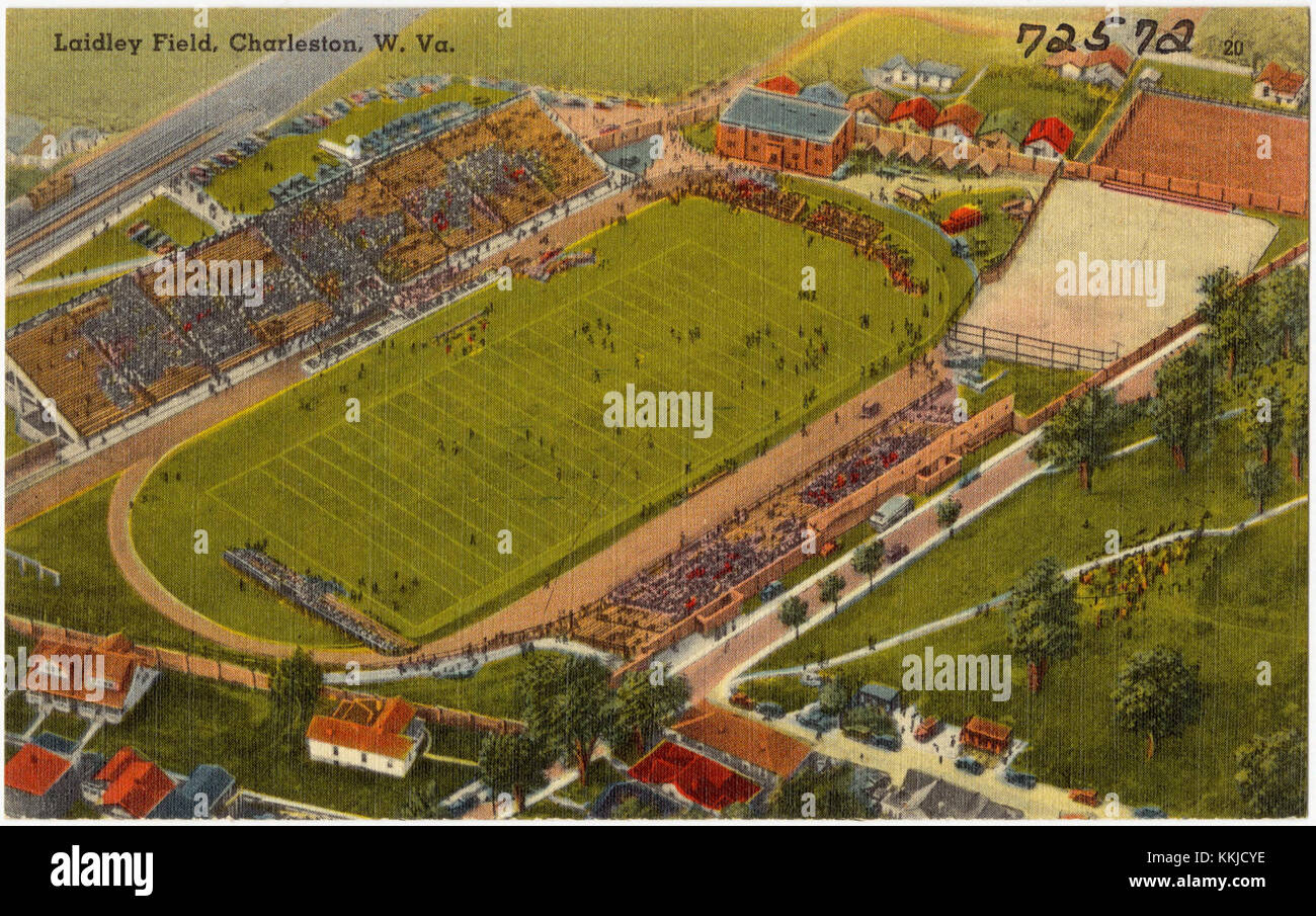 Laidley Field, located in Charleston, West Virginia, is depicted in ...
