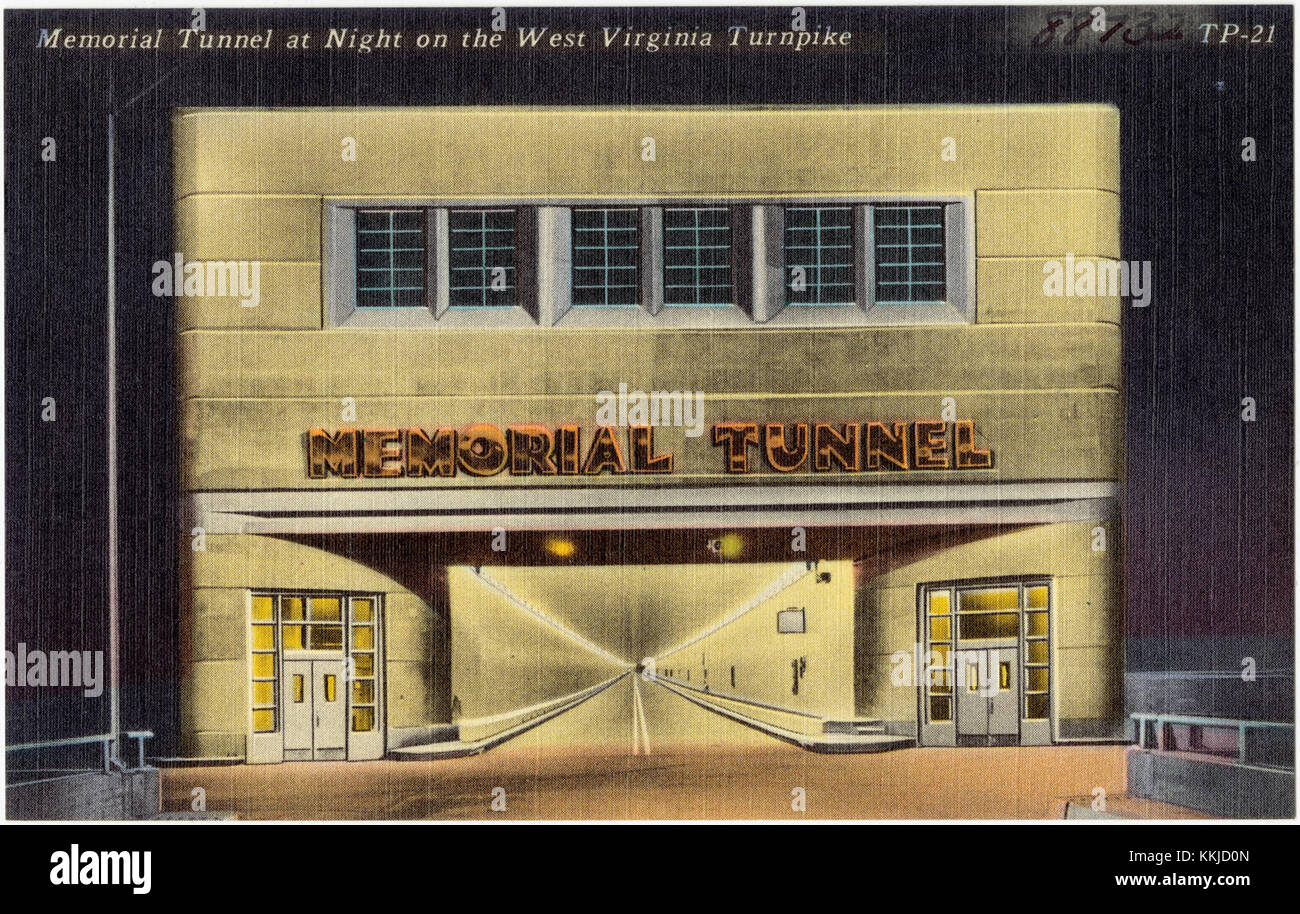 The Memorial Tunnel, located on the West Virginia Turnpike, is ...