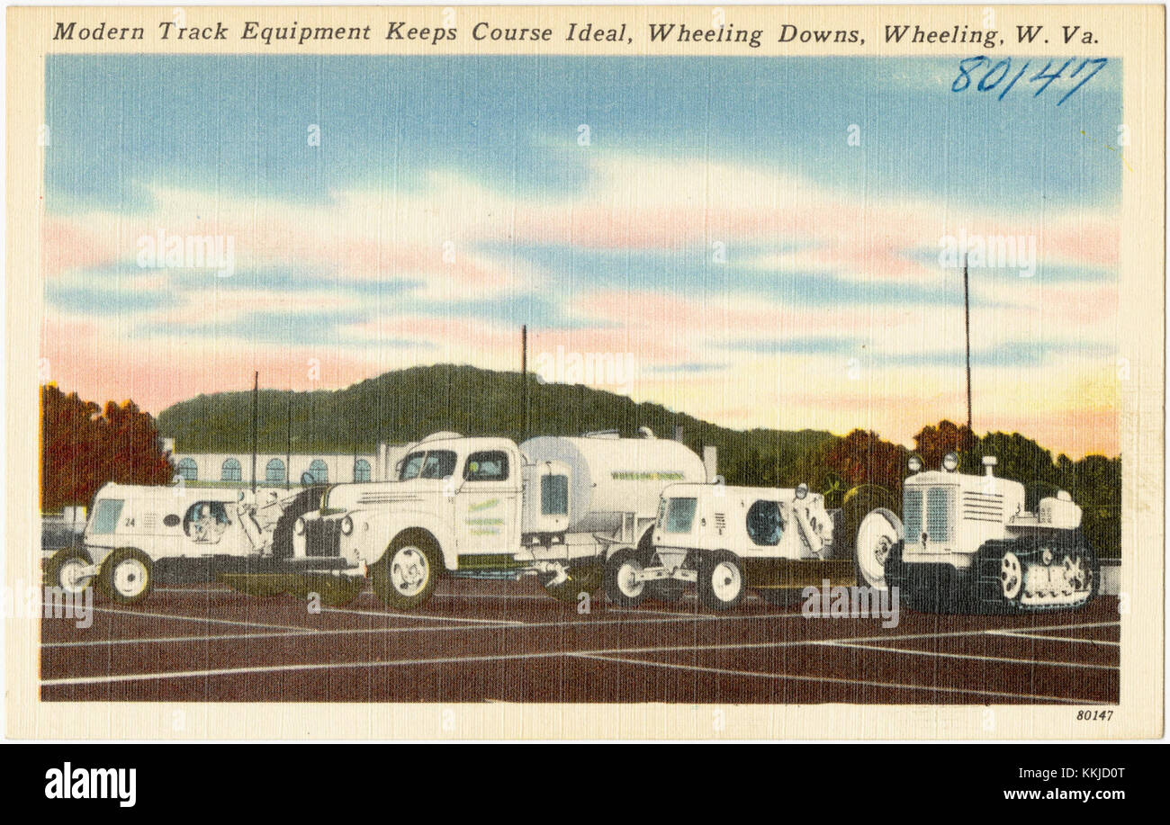 A photograph depicting modern track equipment used to maintain the ...