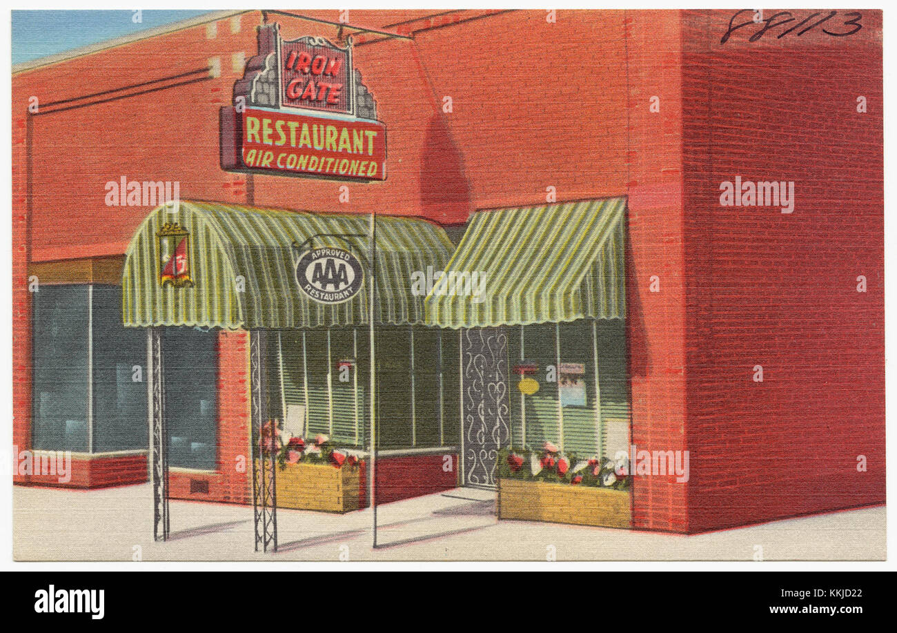 The Iron Gate Restaurant, an iconic establishment, known for its ...
