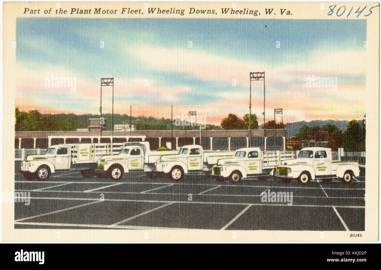 The image numbered 80145 depicts a segment of the plant's motor fleet ...