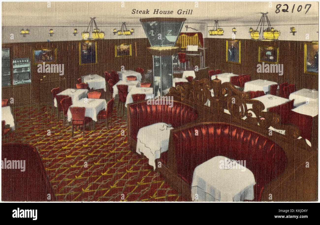 An establishment named 'Steak House Grill', identified by number 82107 ...