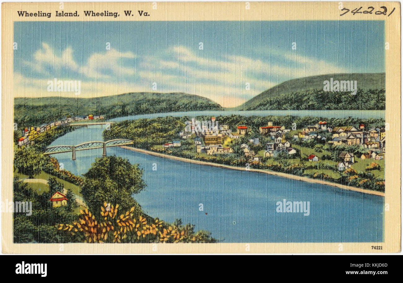 Wheeling Island, located in Wheeling, West Virginia, is known for its ...