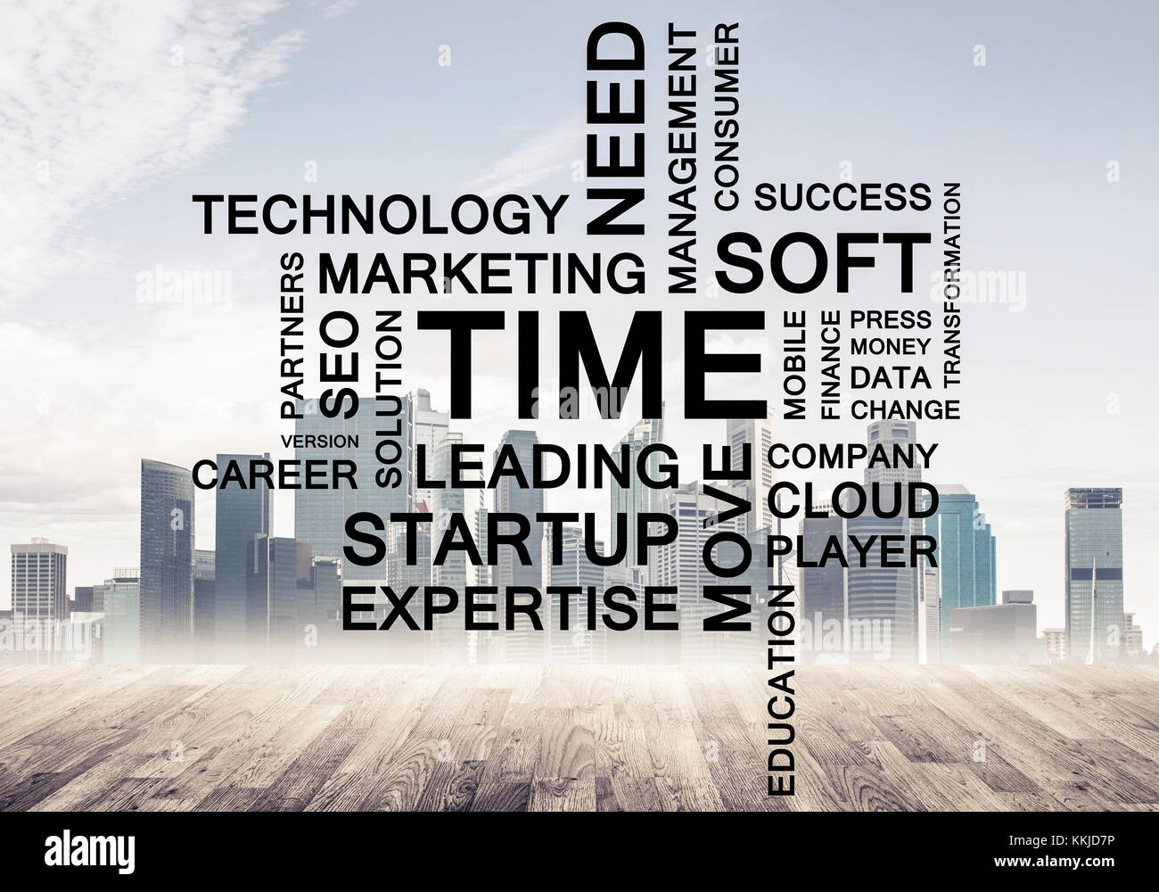 Business conceptual words as keys to success and company growth Stock ...
