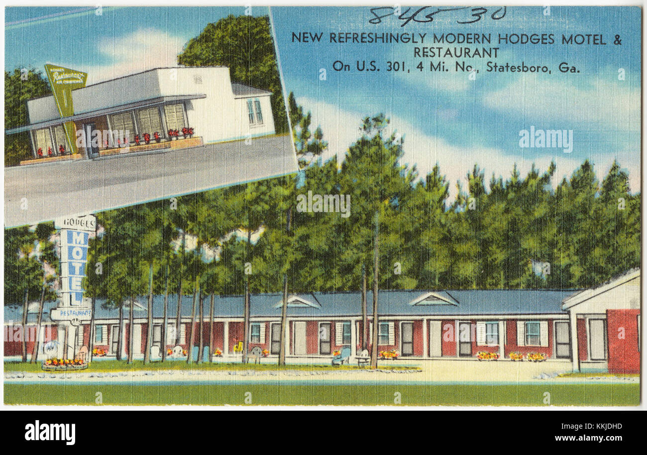 The Hodges Motel & Restaurant is a modern establishment located on U.S ...