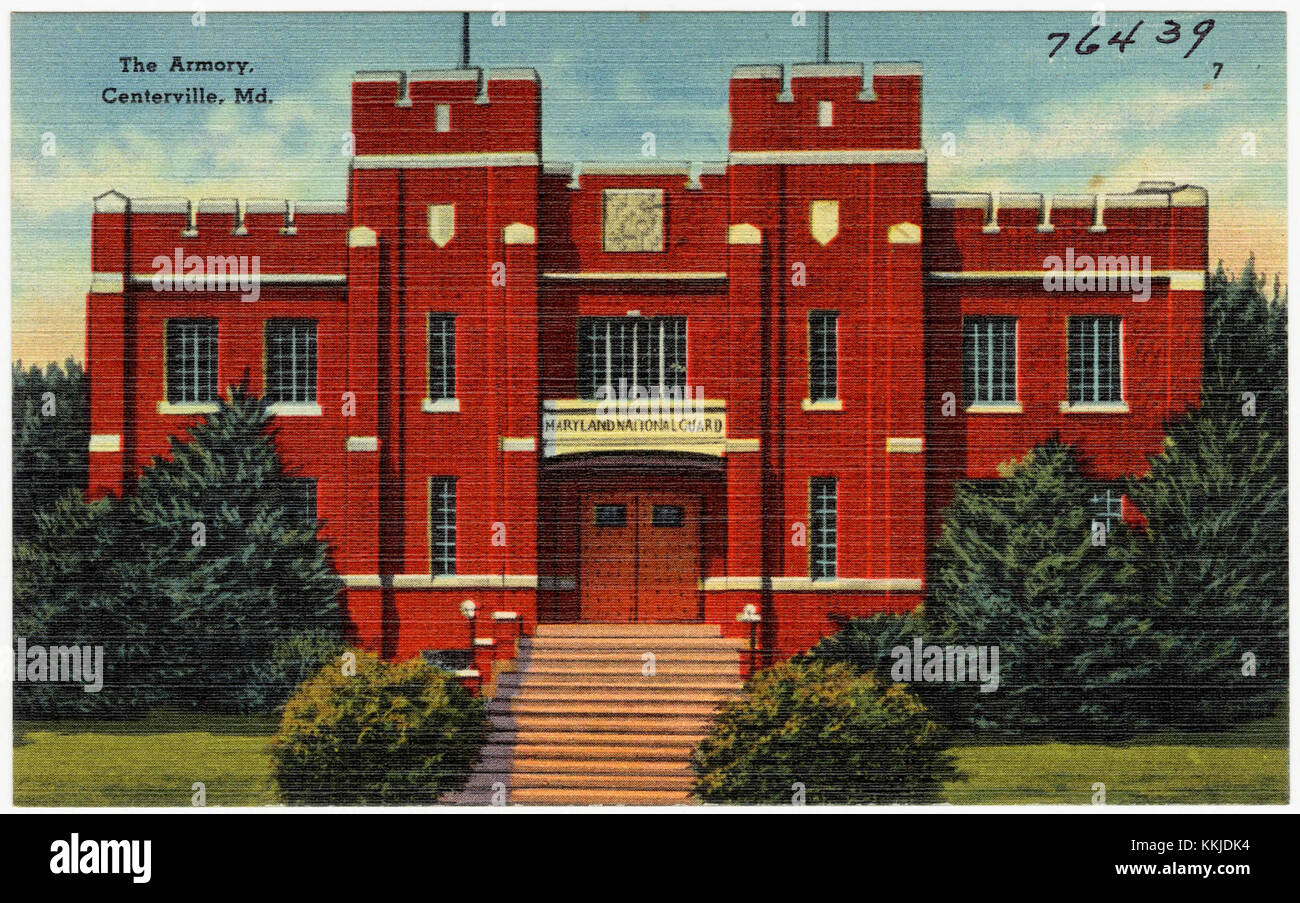 The Armory in Centerville, Maryland, is a historic building that has ...