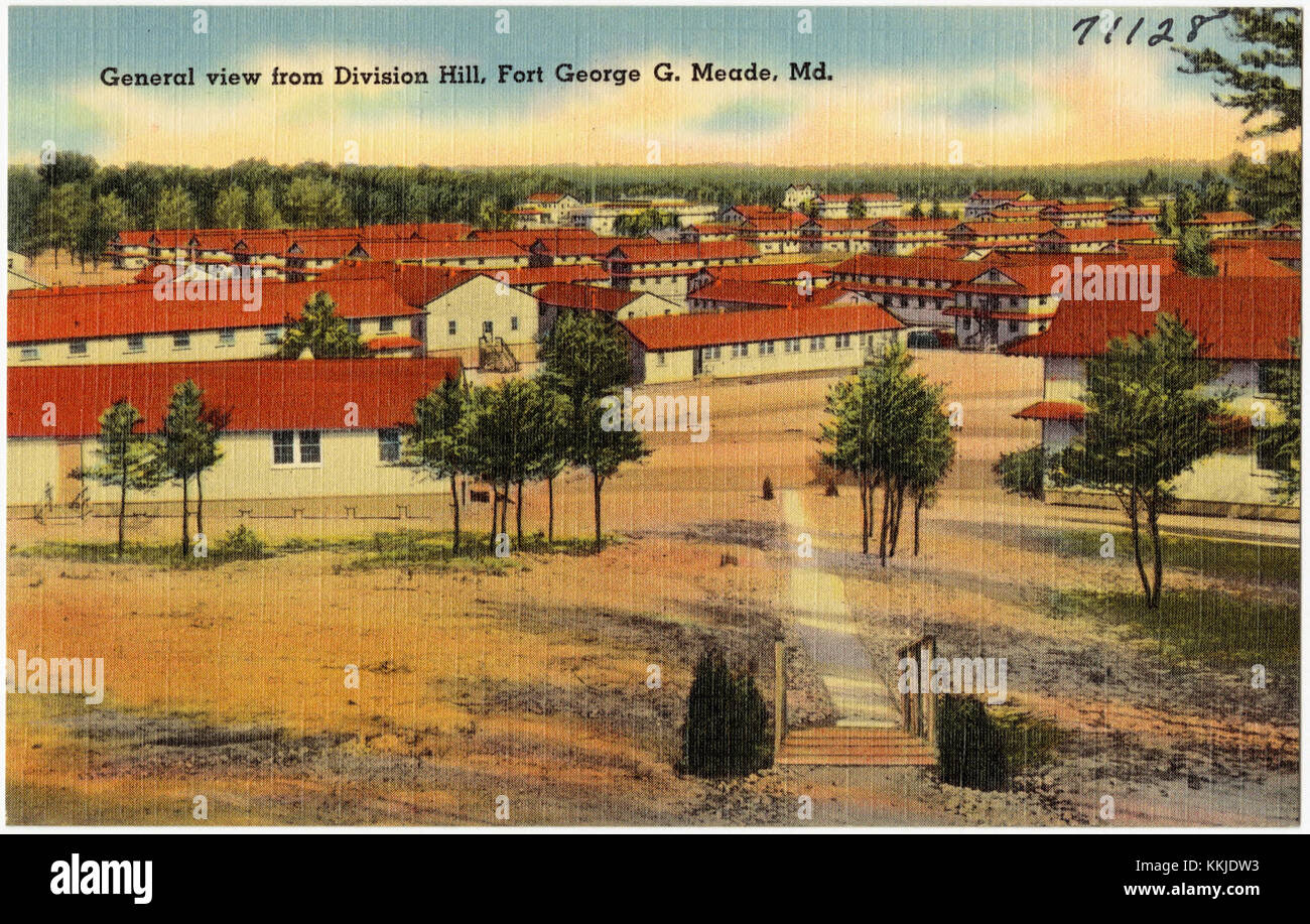 This image captures a wide-angle view from Division Hill at Fort George ...