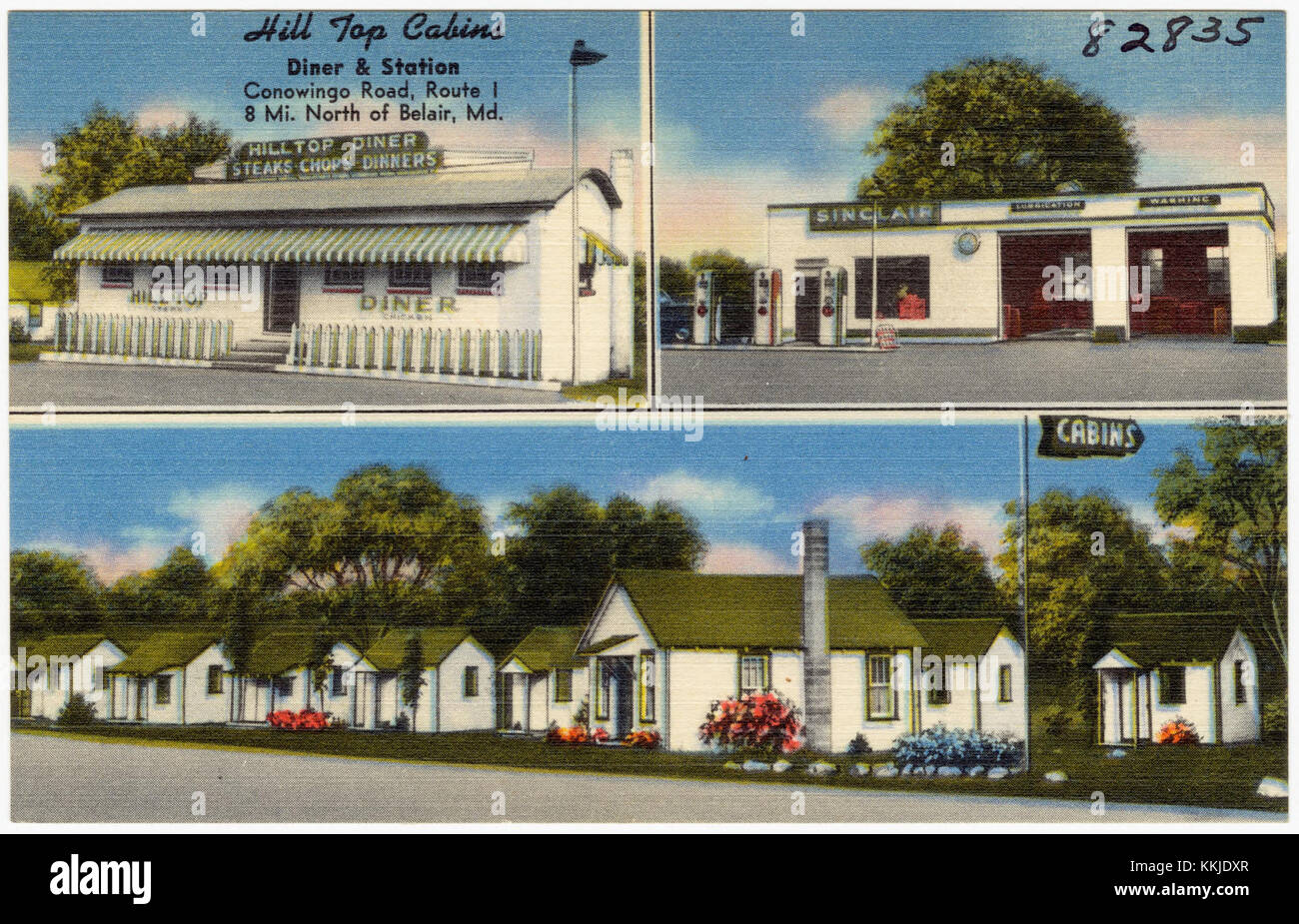 Hill Top Cabins is a roadside diner and station located on Conowingo ...