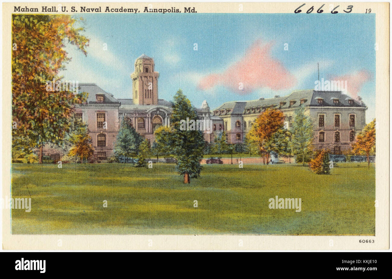 Mahan Hall at the United States Naval Academy in Annapolis, Maryland ...