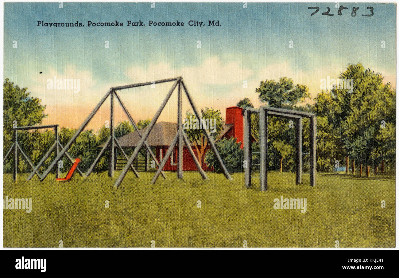 Vintage playgrounds hi-res stock photography and images - Alamy