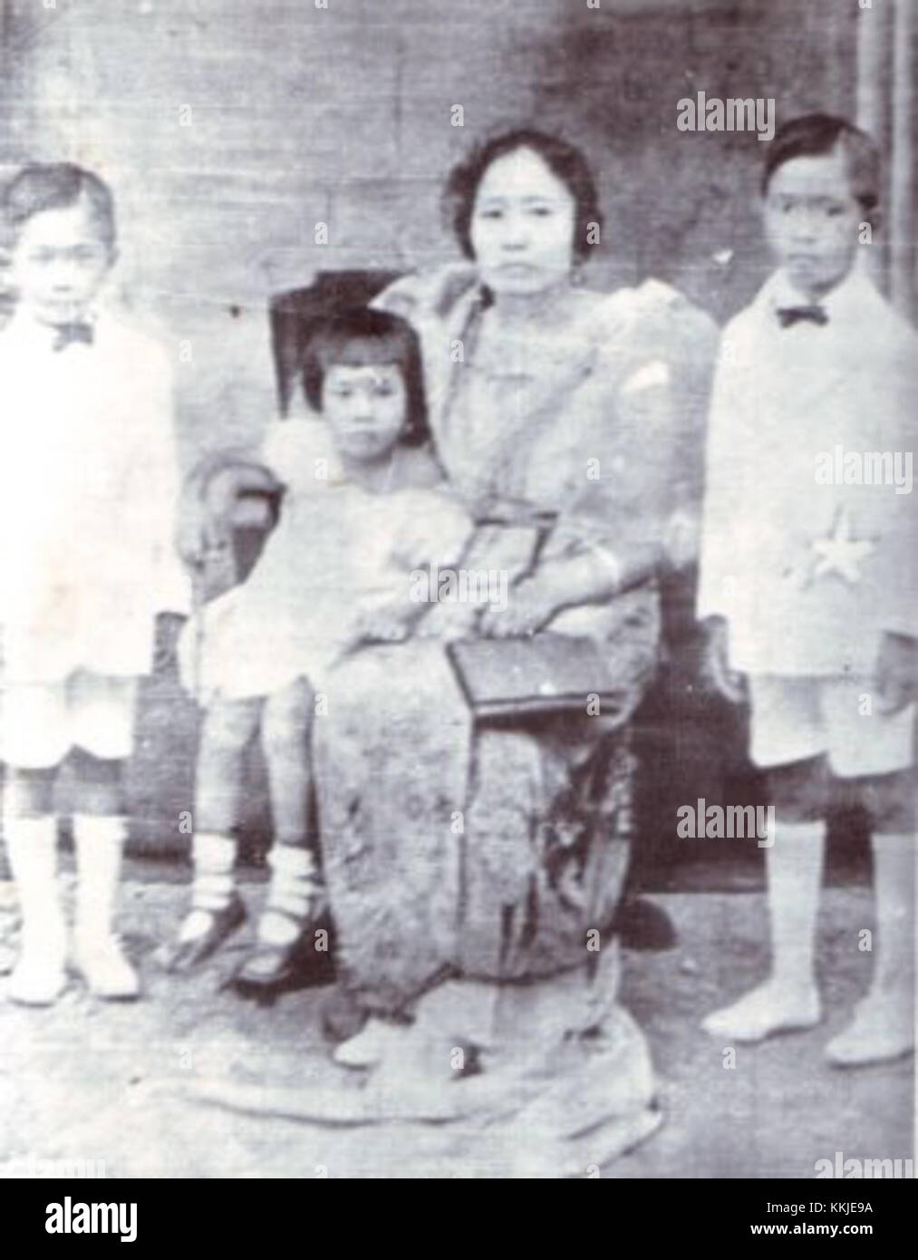 This photograph shows Ferdinand Marcos, former president of the ...