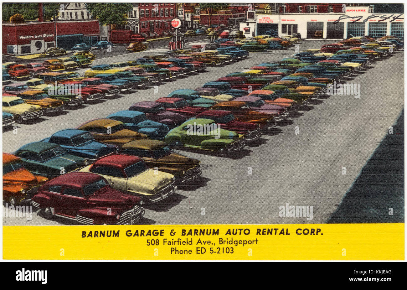 Barnum Garage and Barnum Auto Rental Corp., located at 508 Fairfield ...