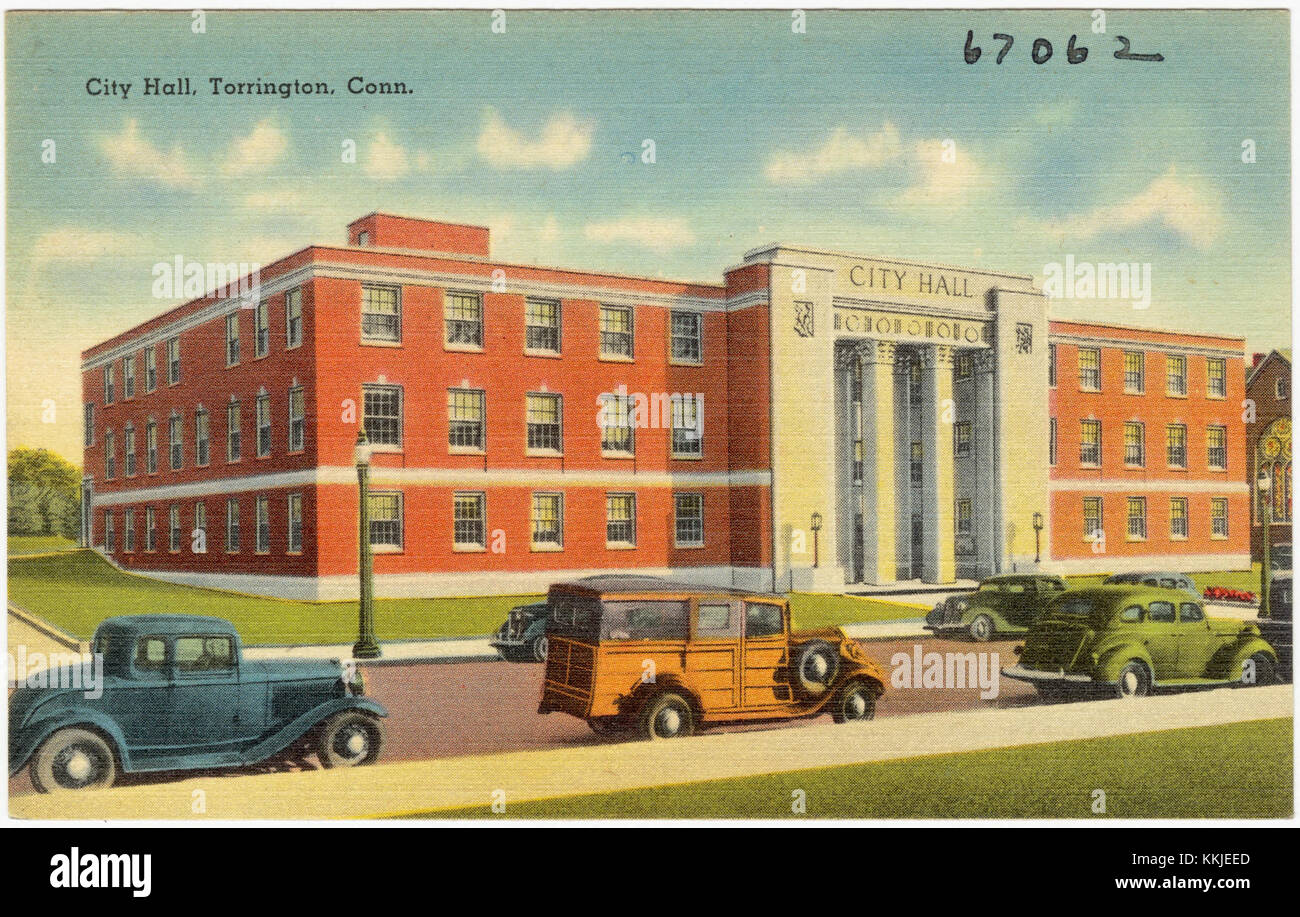Torrington City Hall in Connecticut is an iconic government building ...