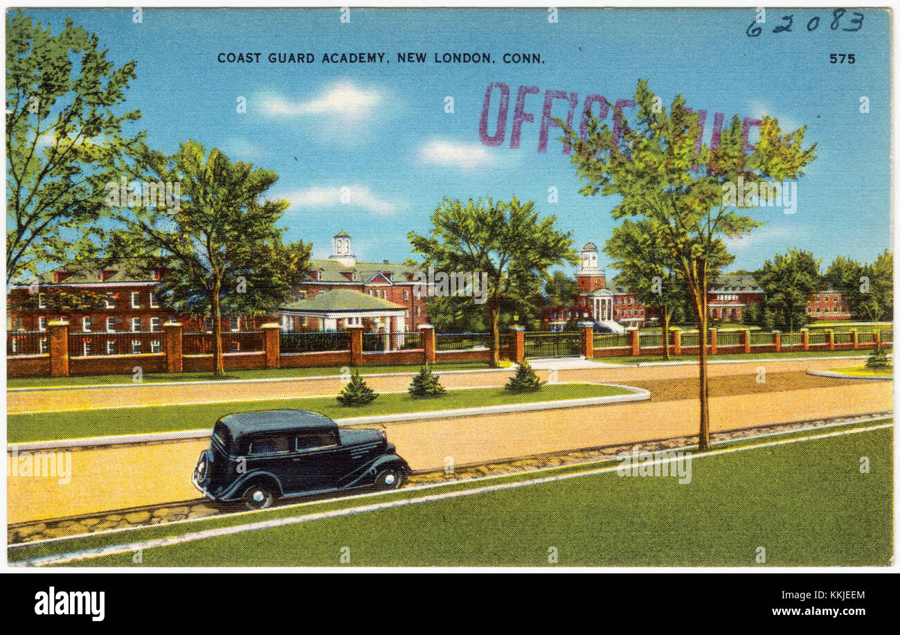 The U.S. Coast Guard Academy in New London, Connecticut, is a ...